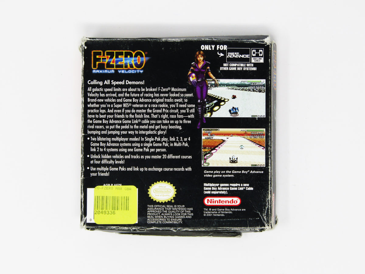 F-Zero Maximum Velocity (Game Boy Advance / GBA) – RetroMTL