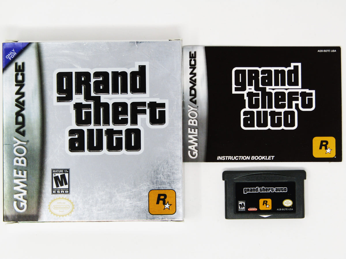Grand Theft Auto Advance (Game Boy Advance / GBA) – RetroMTL