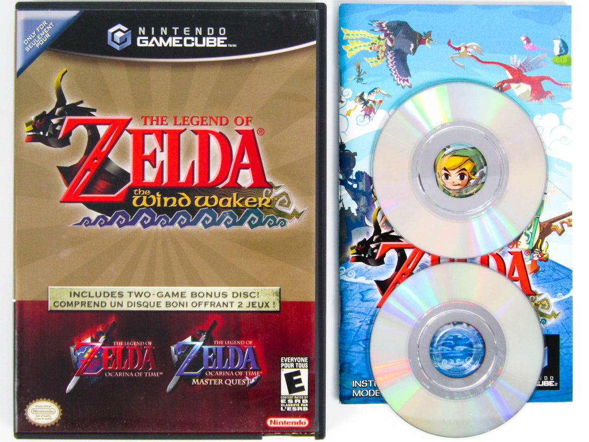 Zelda Wind Waker & Ocarina Master Quest (Nintendo GameCube) – Retro MTL
