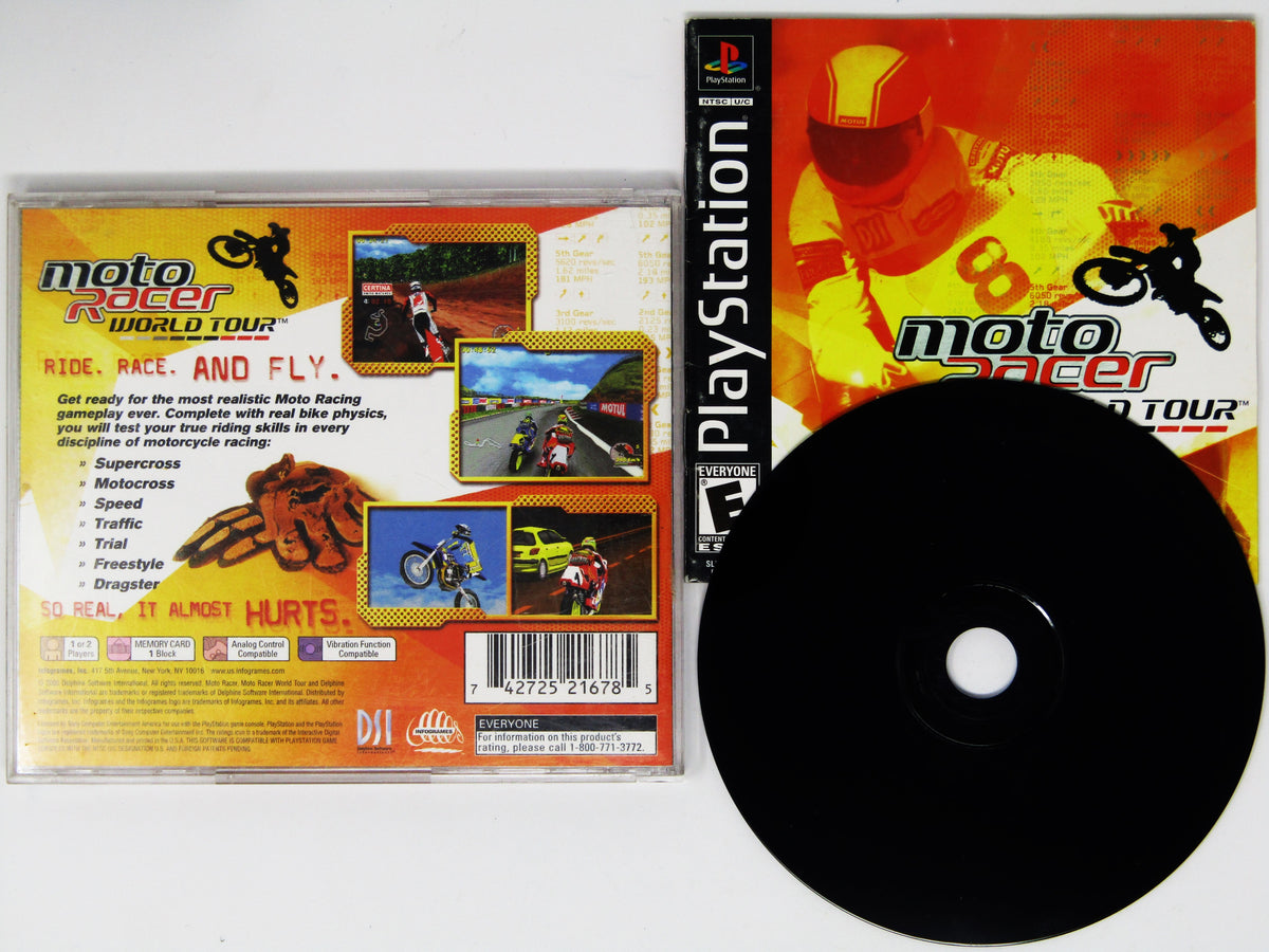 Moto Racer World Tour (PlayStation / PS1) – Retro MTL