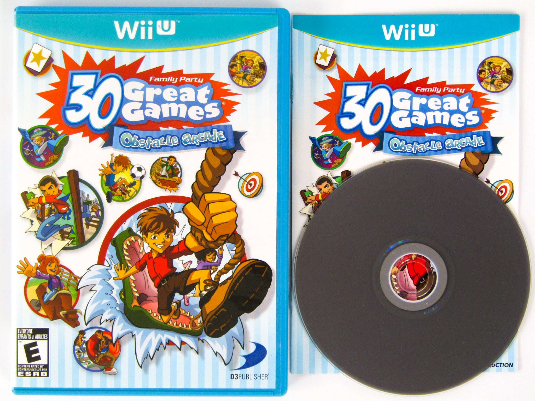 Family Party: 30 Great Games Obstacle Arcade (Nintendo Wii U) – Retro MTL