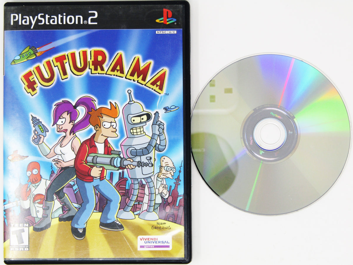 Futurama (PlayStation 2 / PS2) – Retro MTL