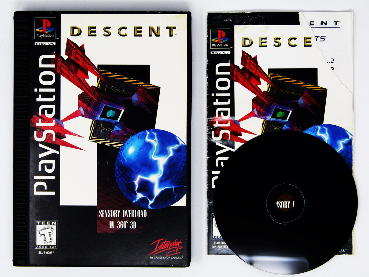 Descent [Long Box] (PlayStation / PS1) – Retro MTL