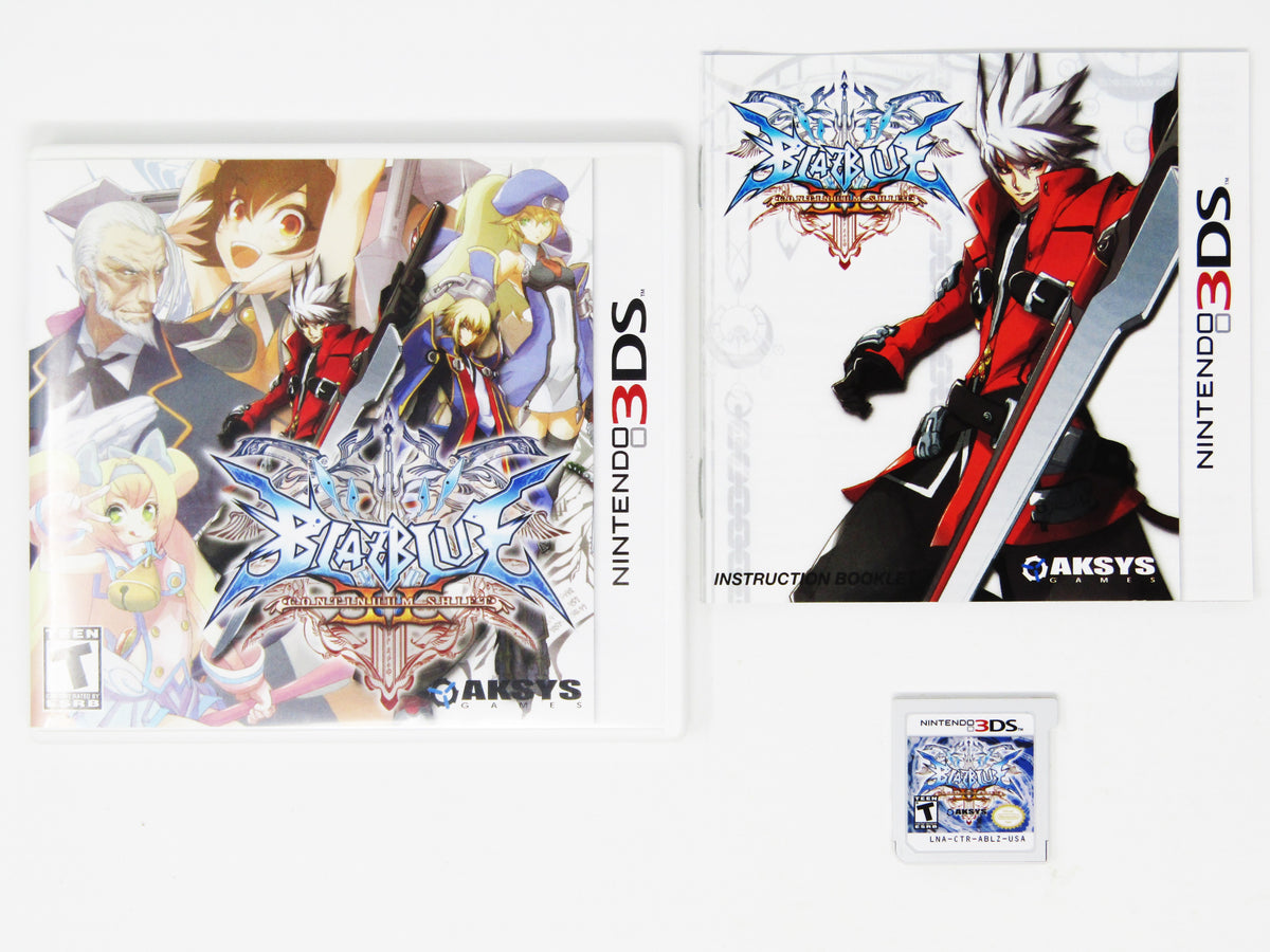 BlazBlue: Continuum Shift II (Nintendo 3DS) – RetroMTL