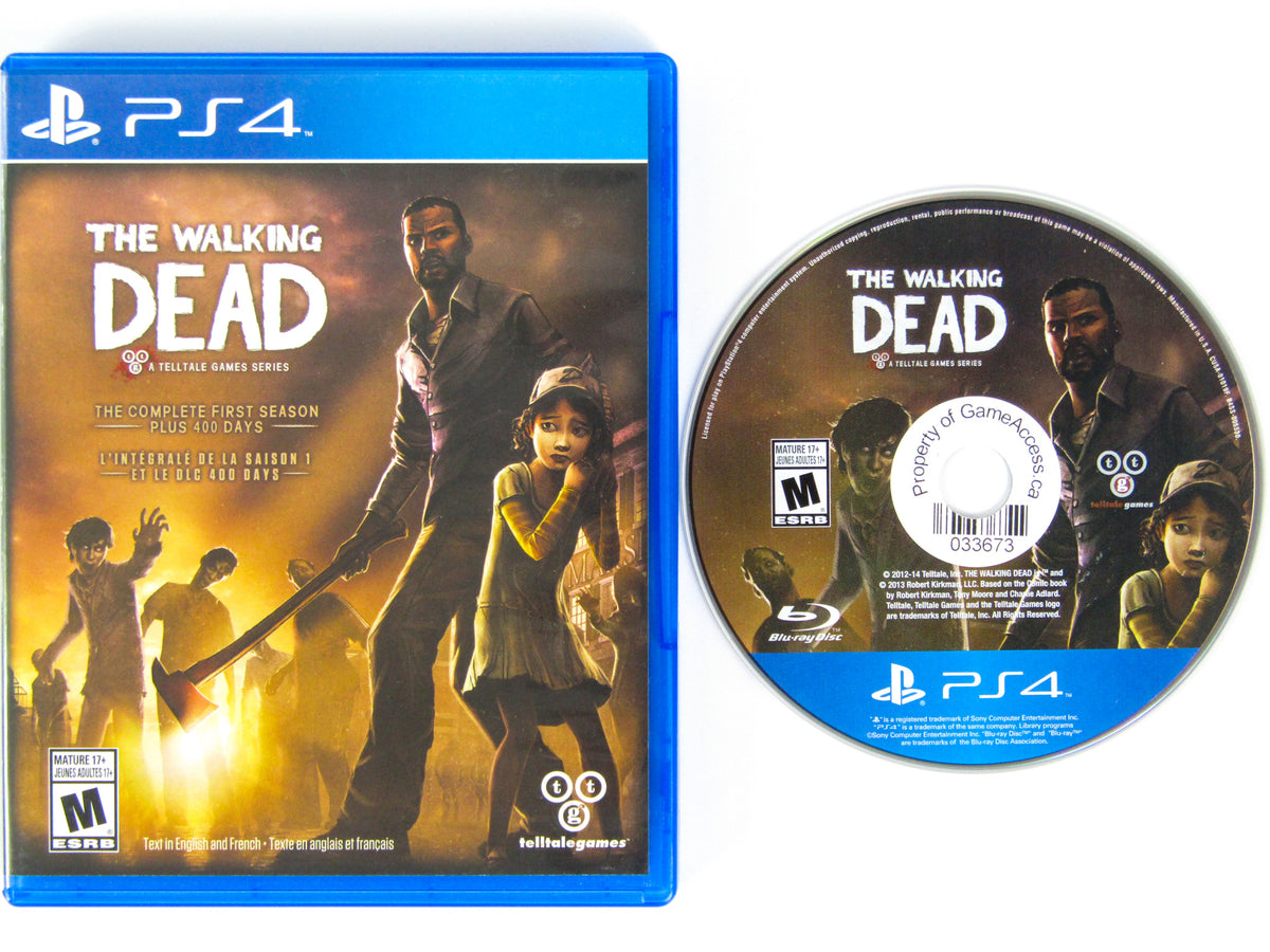 The Walking Dead: Complete First Season (Playstation 4 / PS4) – Retro MTL