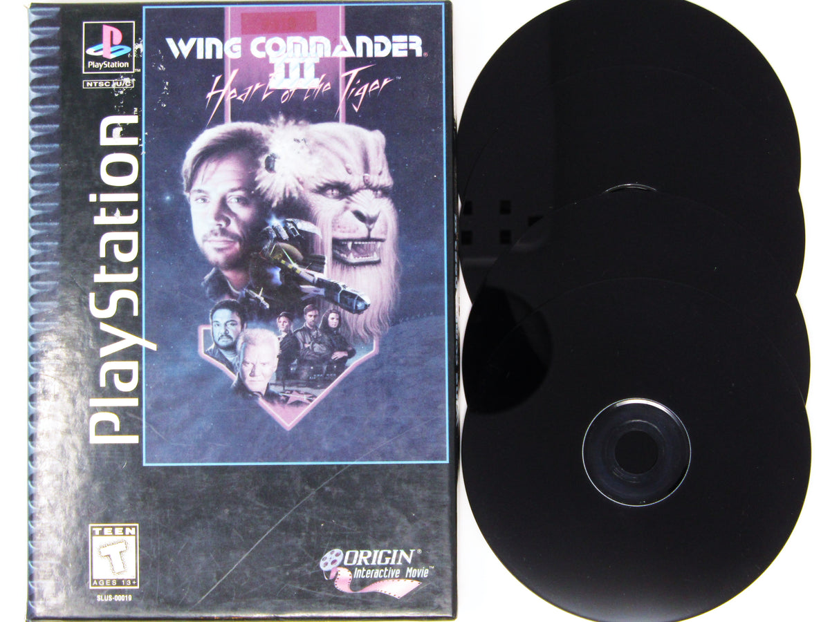 Wing Commander III 3 Heart Of The Tiger [Long Box] (Playstation / PS1 ...