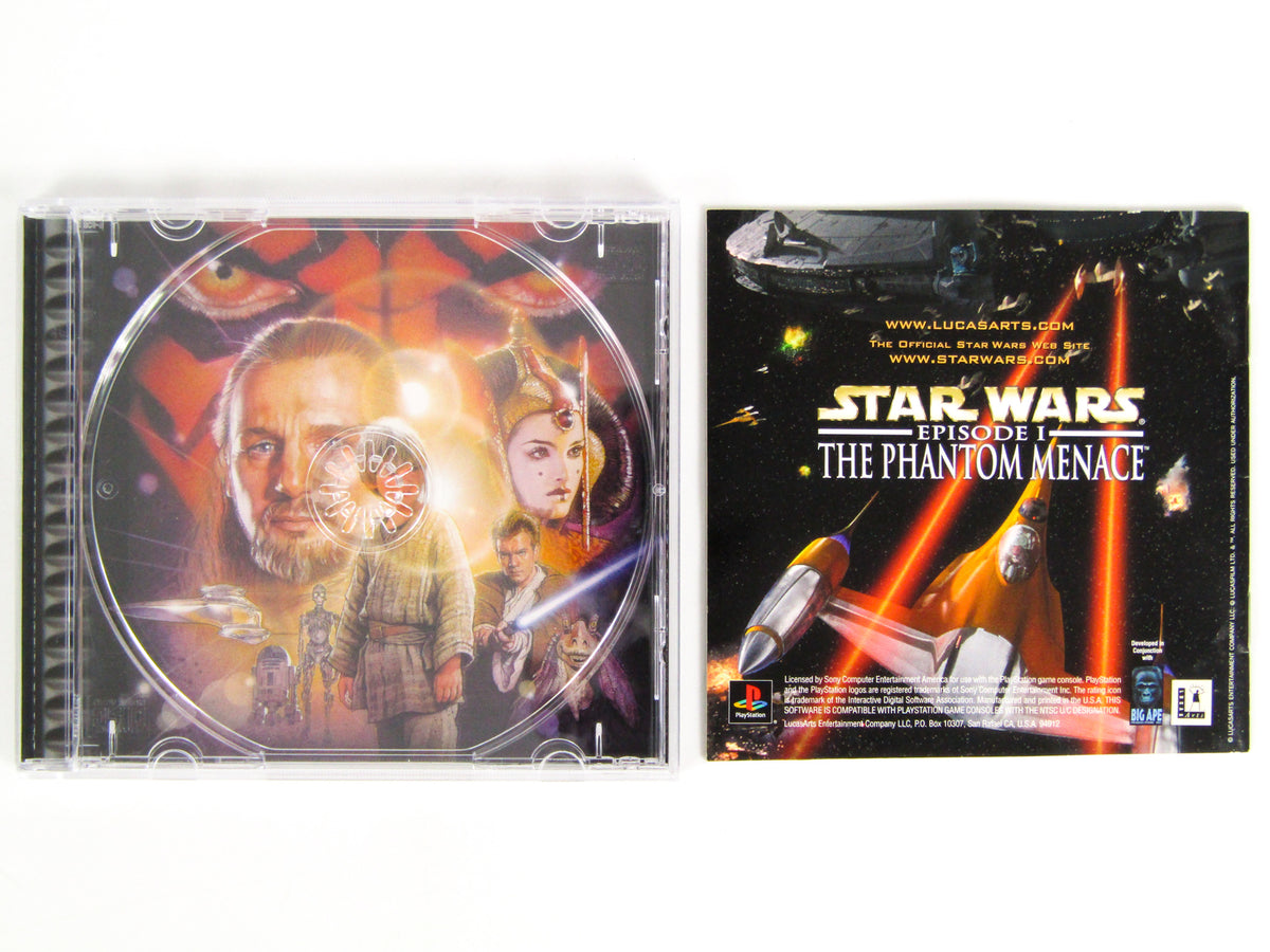 Star Wars Episode I The Phantom Menace (Playstation / PS1) – RetroMTL