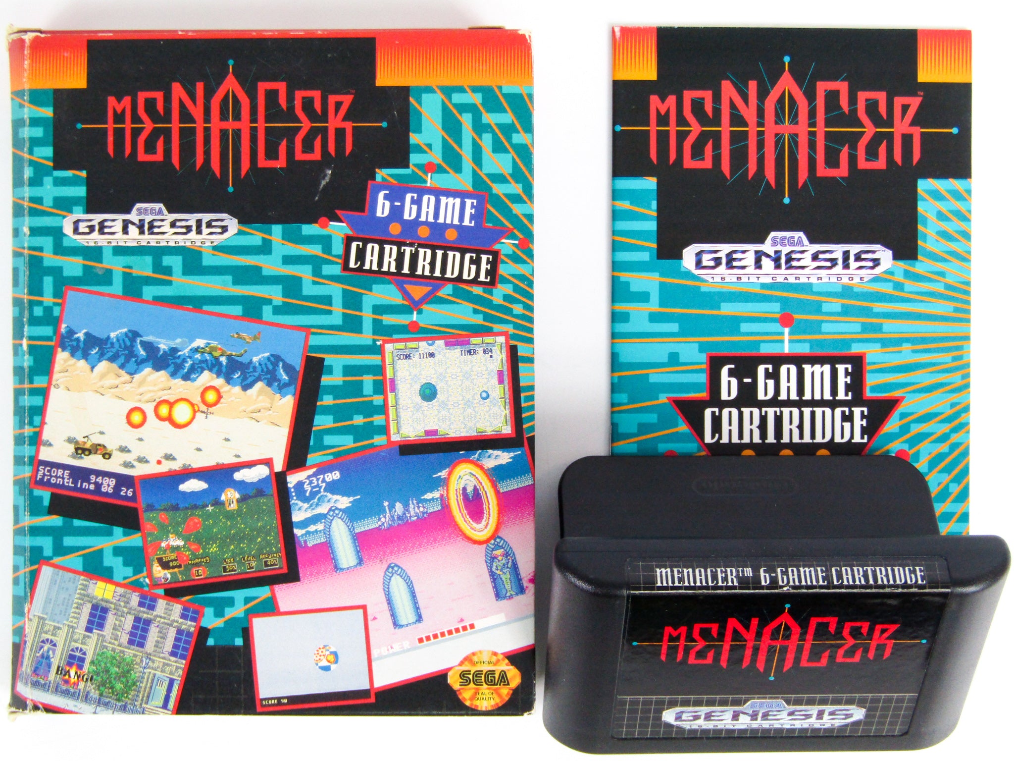 Menacer 6-Game Cartridge (Sega Genesis) – Retro MTL