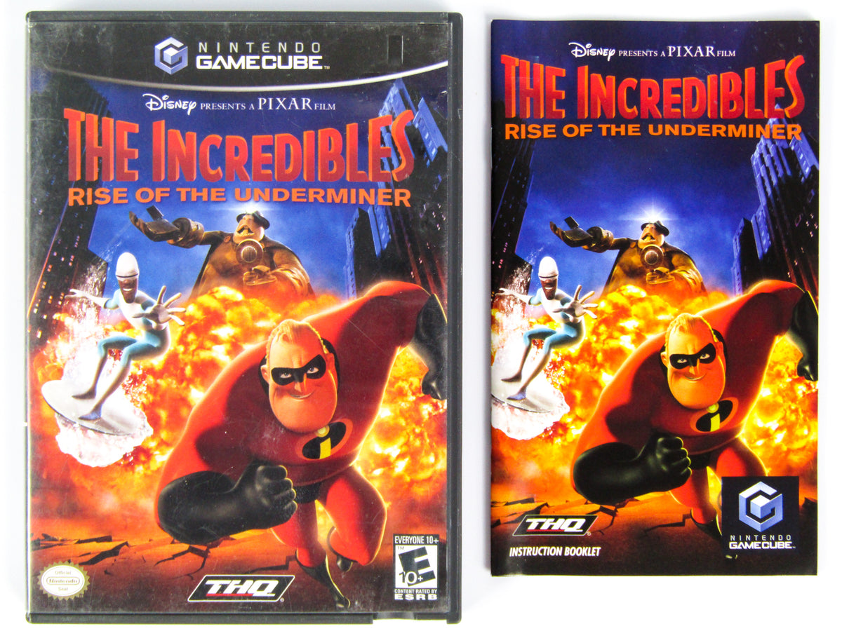 The Incredibles Rise Of The Underminer (Nintendo Gamecube) – Retro MTL