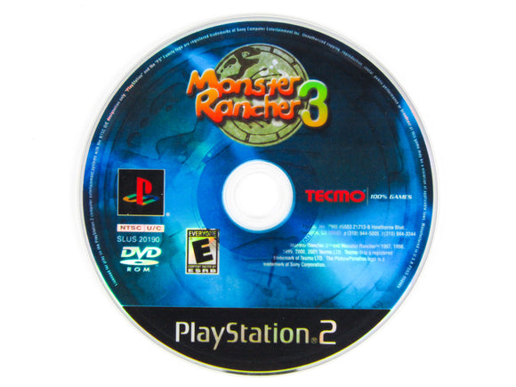Monster Rancher 3 (Playstation 2 / PS2) – RetroMTL