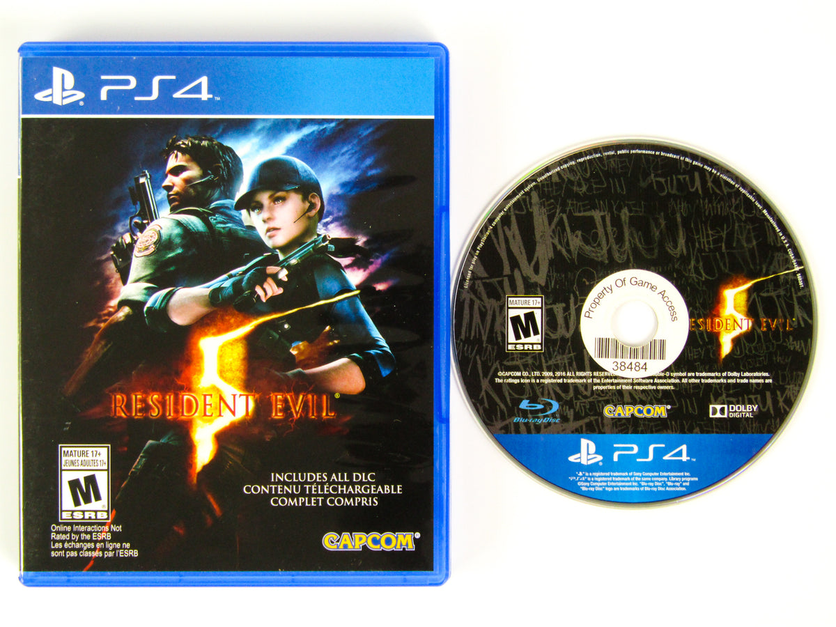 Resident Evil 5 (Playstation 4 / PS4) – Retro MTL