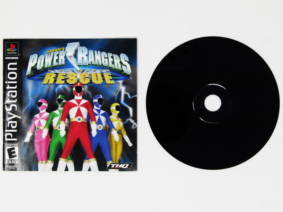Power Rangers Lightspeed Rescue (PlayStation / PS1) – Retro MTL