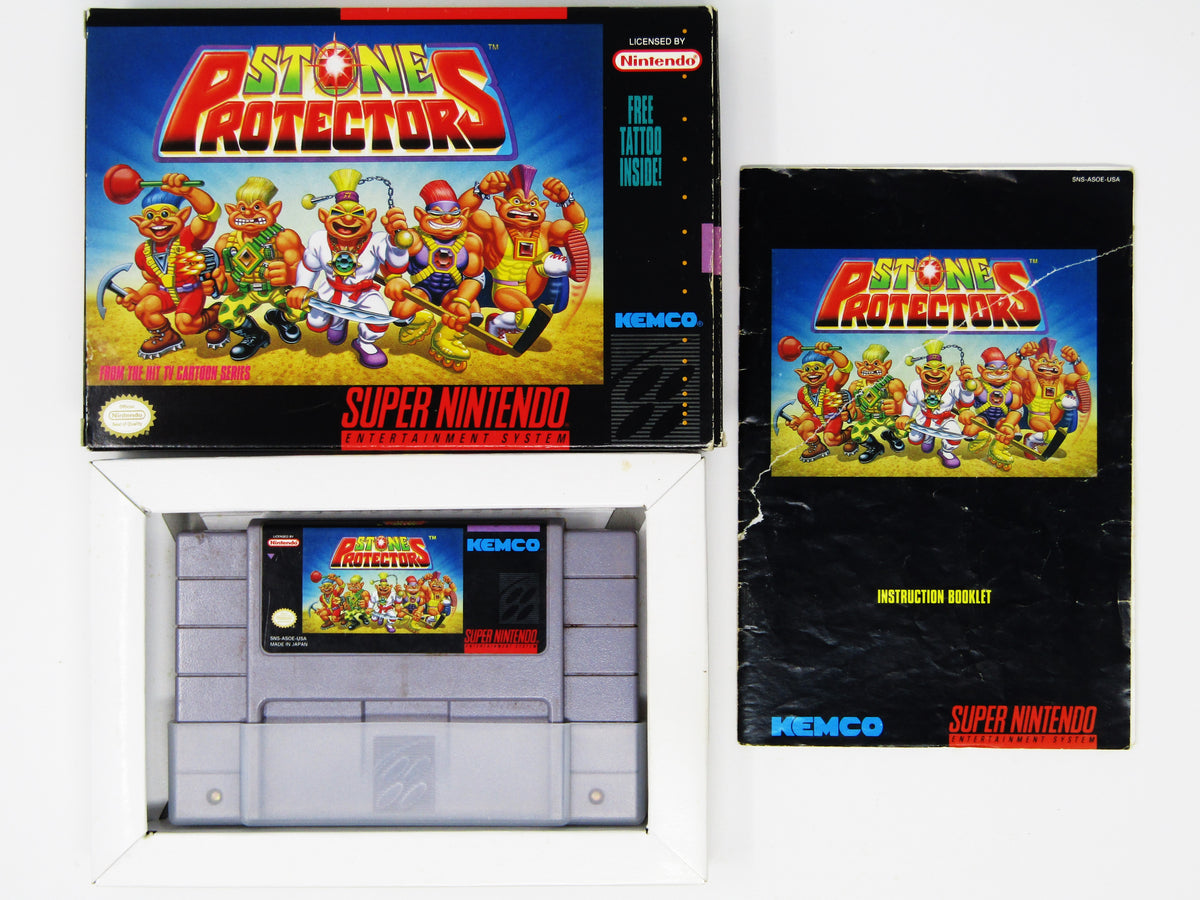 Stone Protectors (Super Nintendo / SNES) – Retro MTL