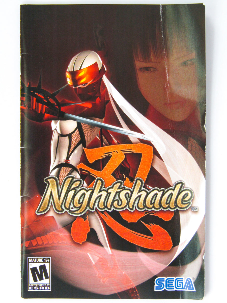 Nightshade (Playstation 2 / PS2) – RetroMTL