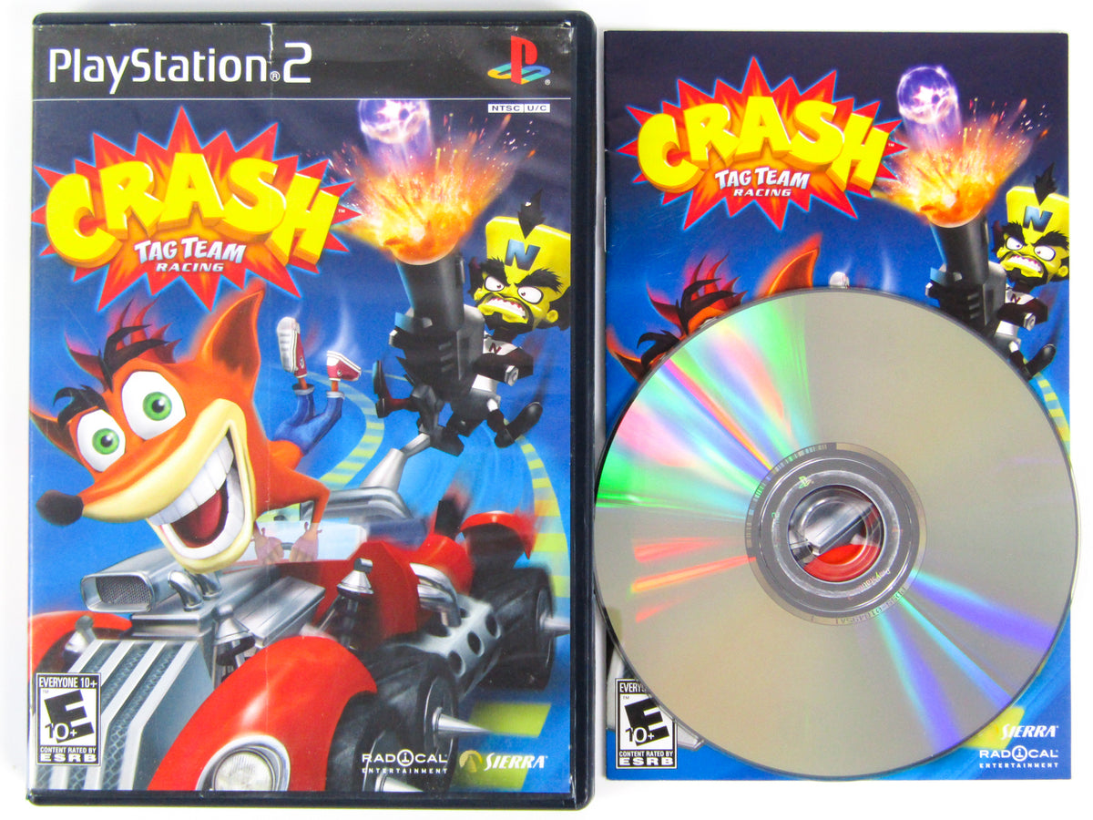 Crash Tag Team Racing (PlayStation 2 / PS2) – Retro MTL