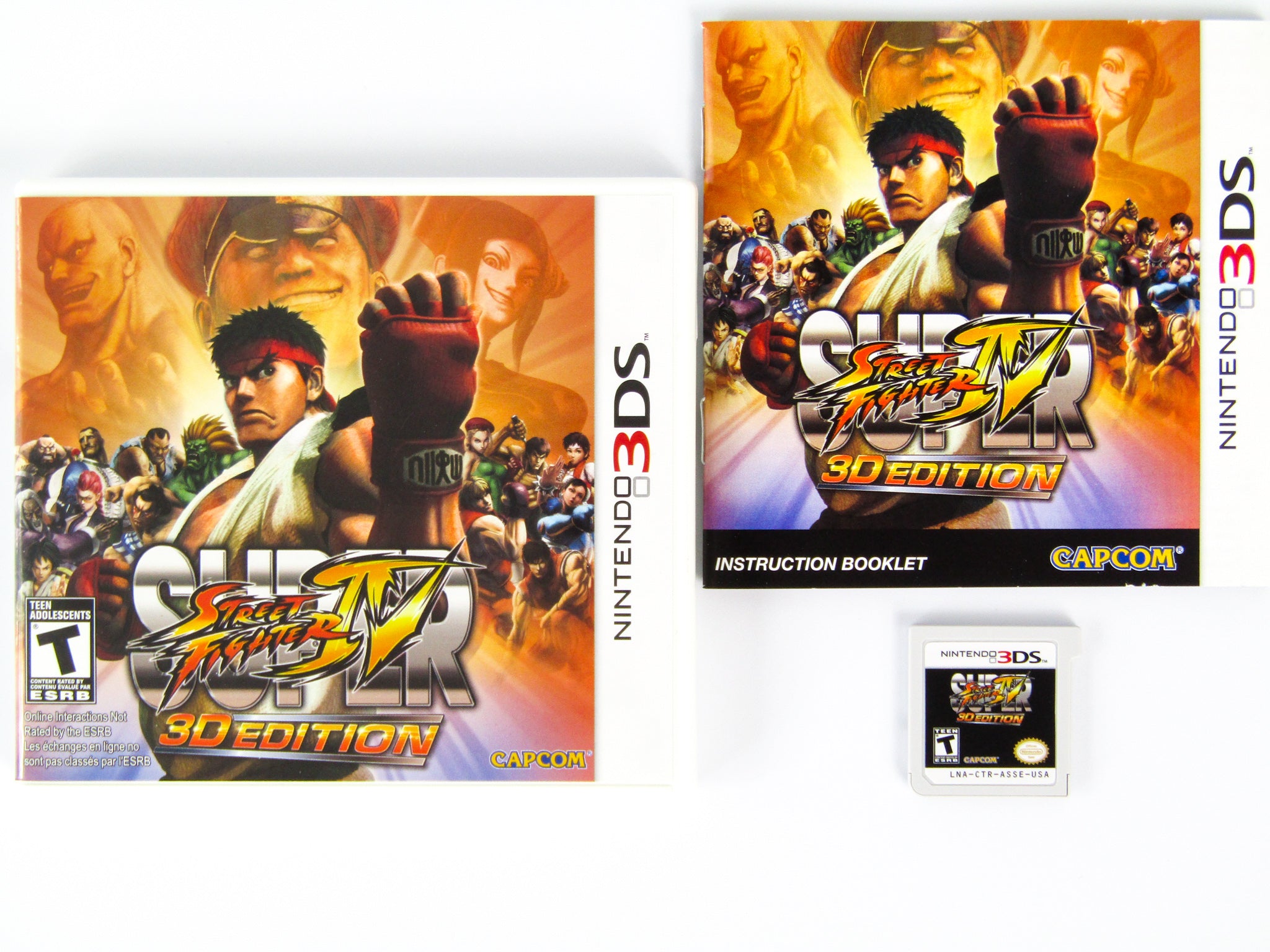 Super Street Fighter IV 4 3D Edition (Nintendo 3DS) – Retro MTL
