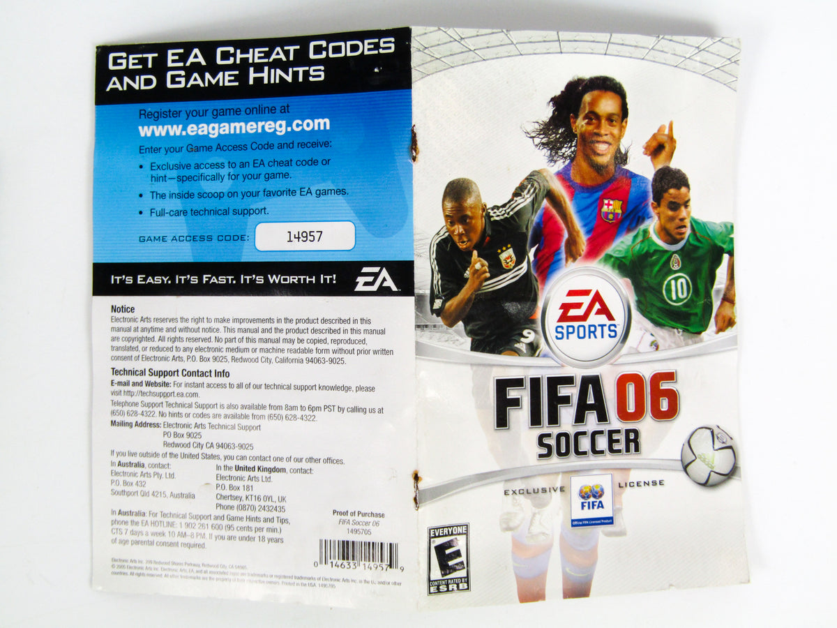 FIFA 06 (Playstation 2 / PS2) – RetroMTL