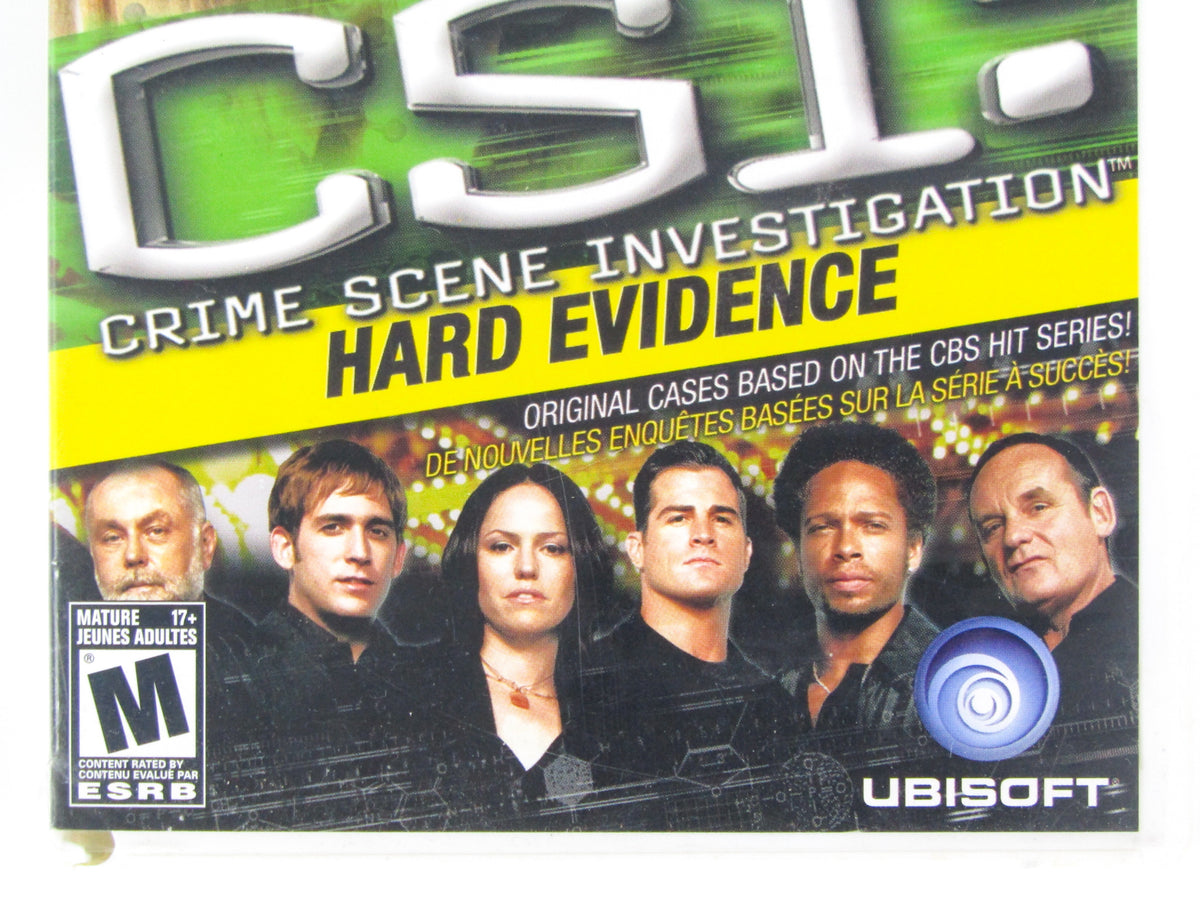 CSI Hard Evidence (Nintendo Wii) – RetroMTL