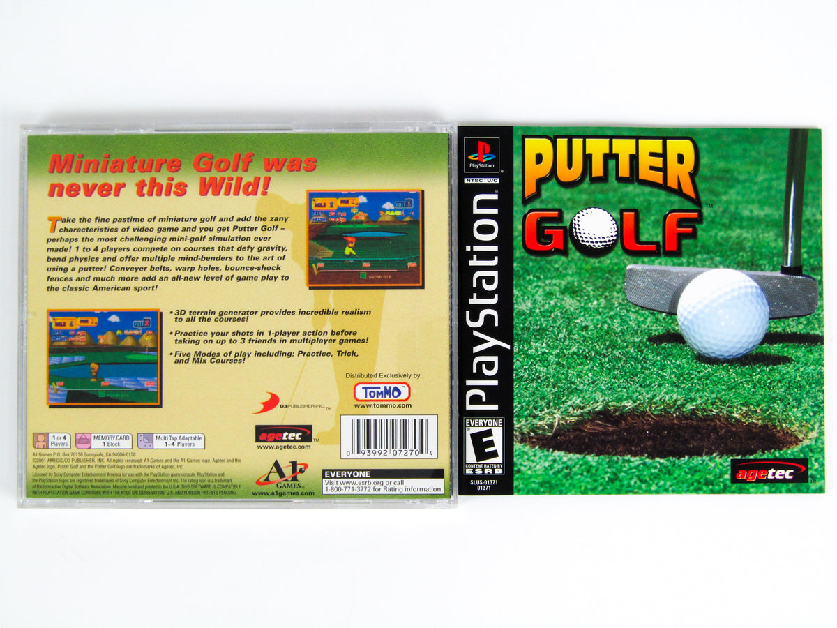 Putter Golf (Playstation / PS1) – Retro MTL