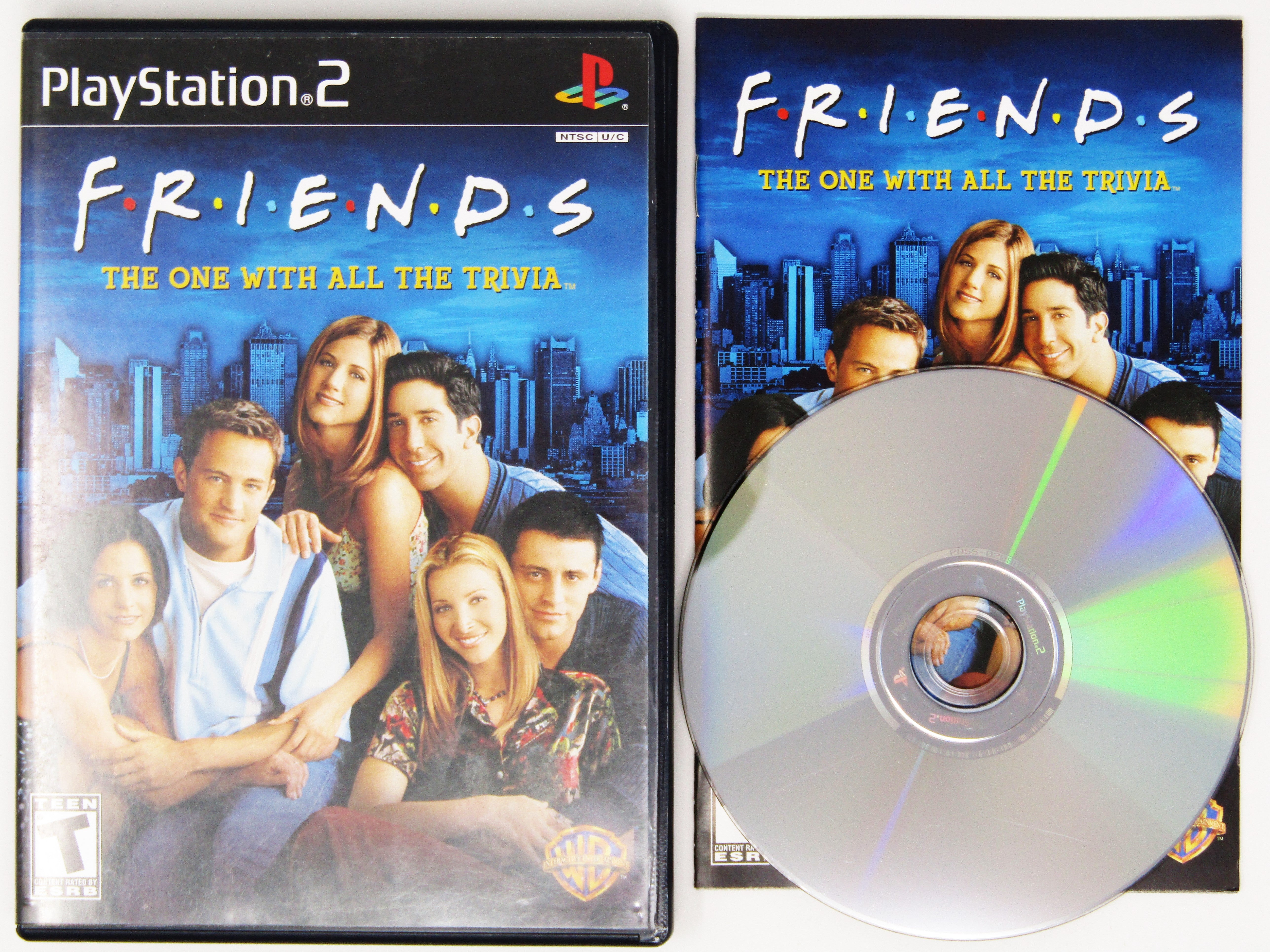 Friends The One With All The Trivia (PlayStation 2 / PS2) – Retro MTL