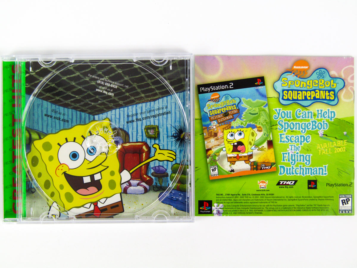 SpongeBob SquarePants Super Sponge [Greatest Hits] (PlayStation / PS1 ...