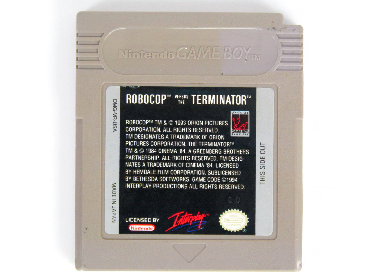 Robocop Vs The Terminator (Game Boy) – RetroMTL