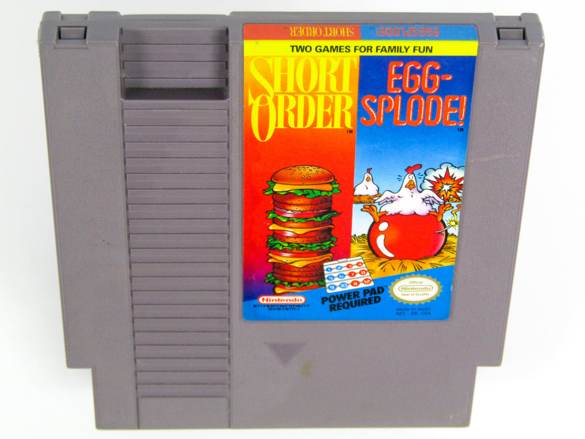 Short Order/Eggsplode (Nintendo / NES) – Retro MTL