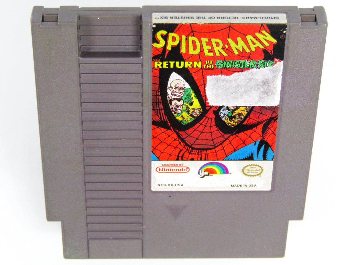 Spiderman Return Of The Sinister Six (Nintendo / NES) – RetroMTL