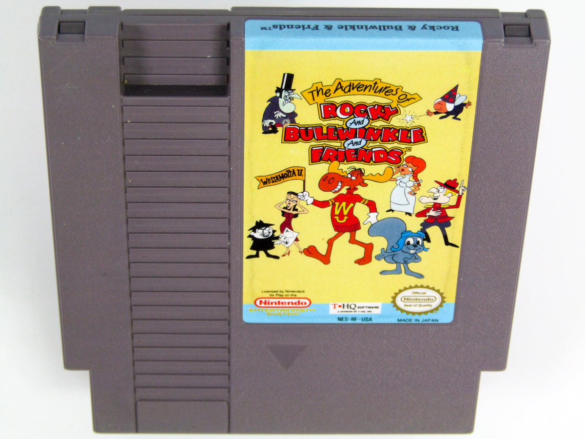 The Adventures of Rocky and Bullwinkle and Friends (Nintendo / NES ...