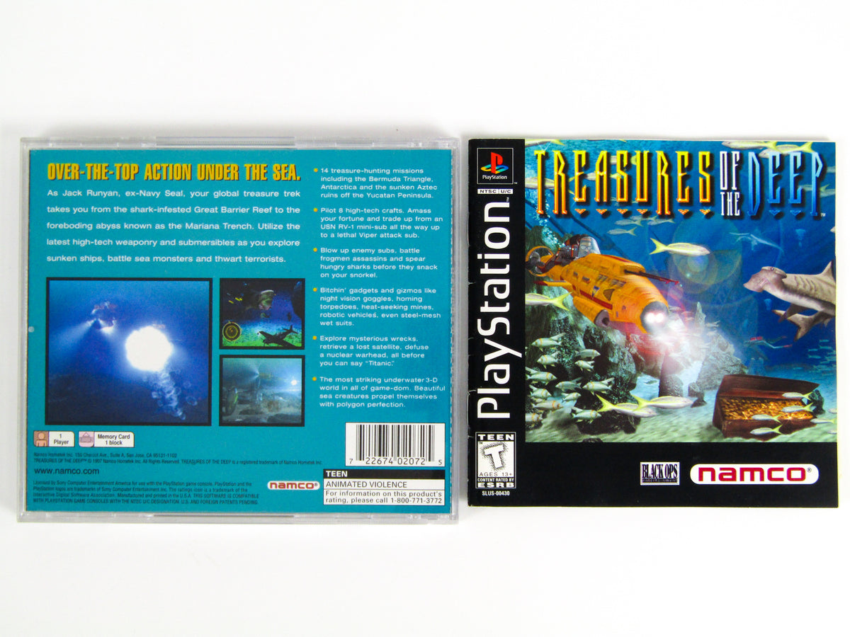 Treasures Of The Deep (Playstation / PS1) – RetroMTL