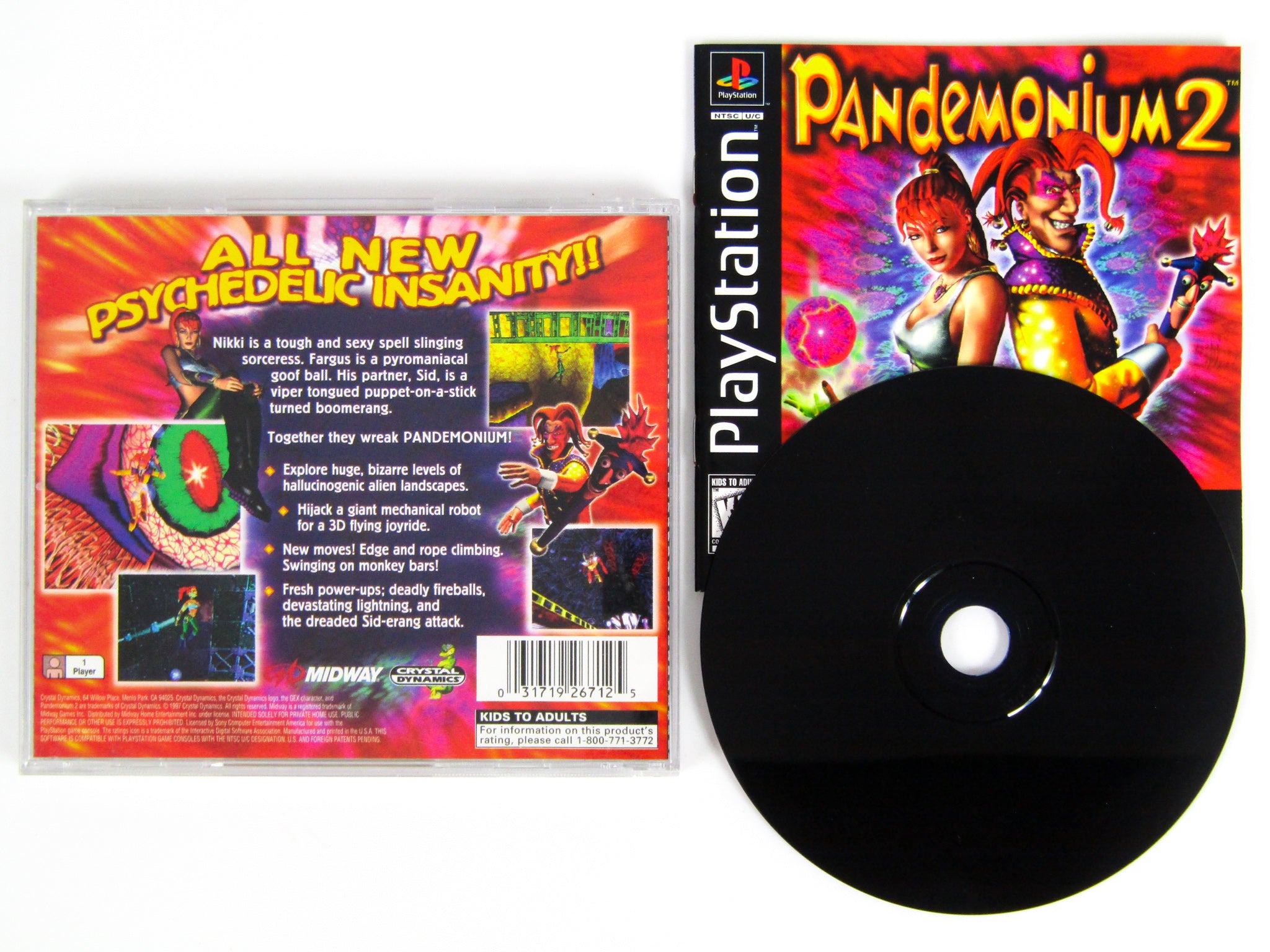 Pandemonium 2 (PlayStation / PS1) – Retro MTL