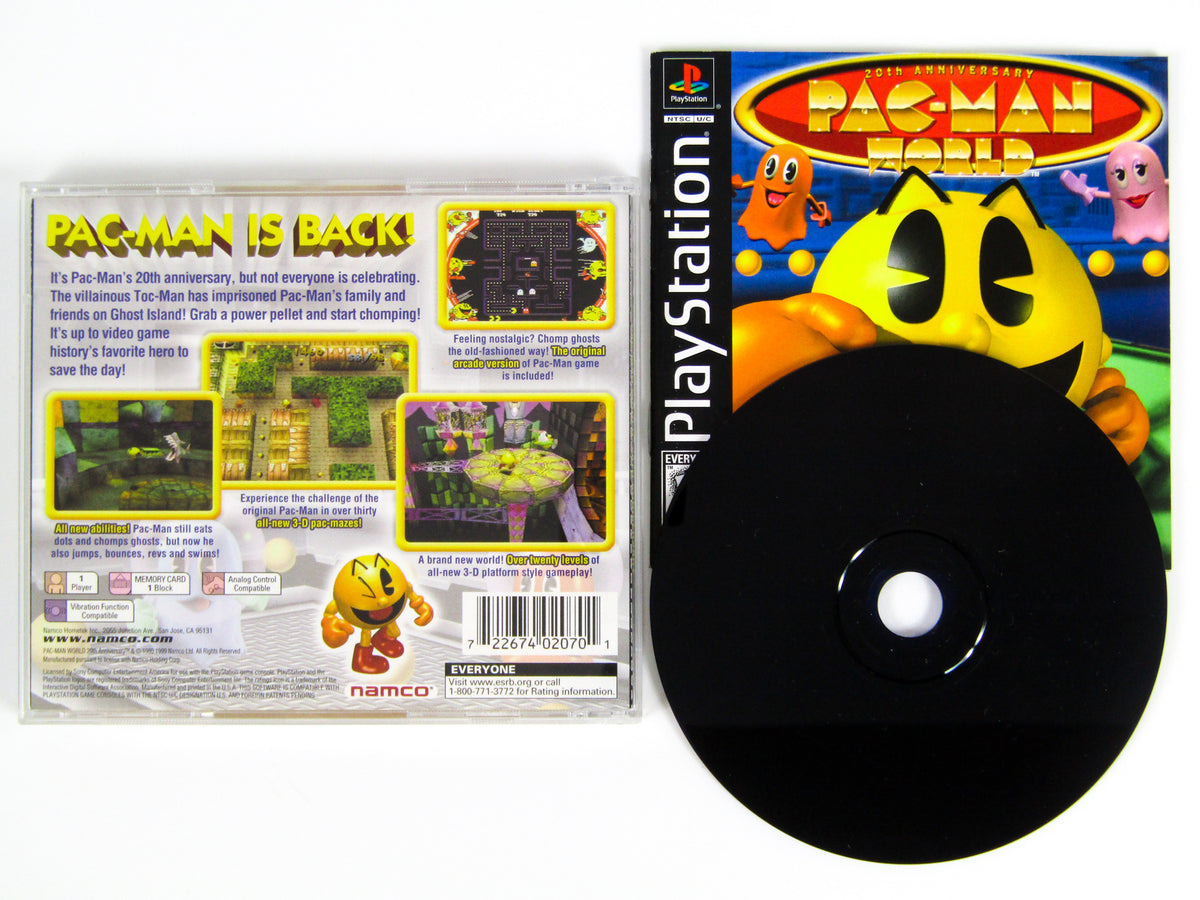 Pac-Man World (Playstation / PS1) – RetroMTL