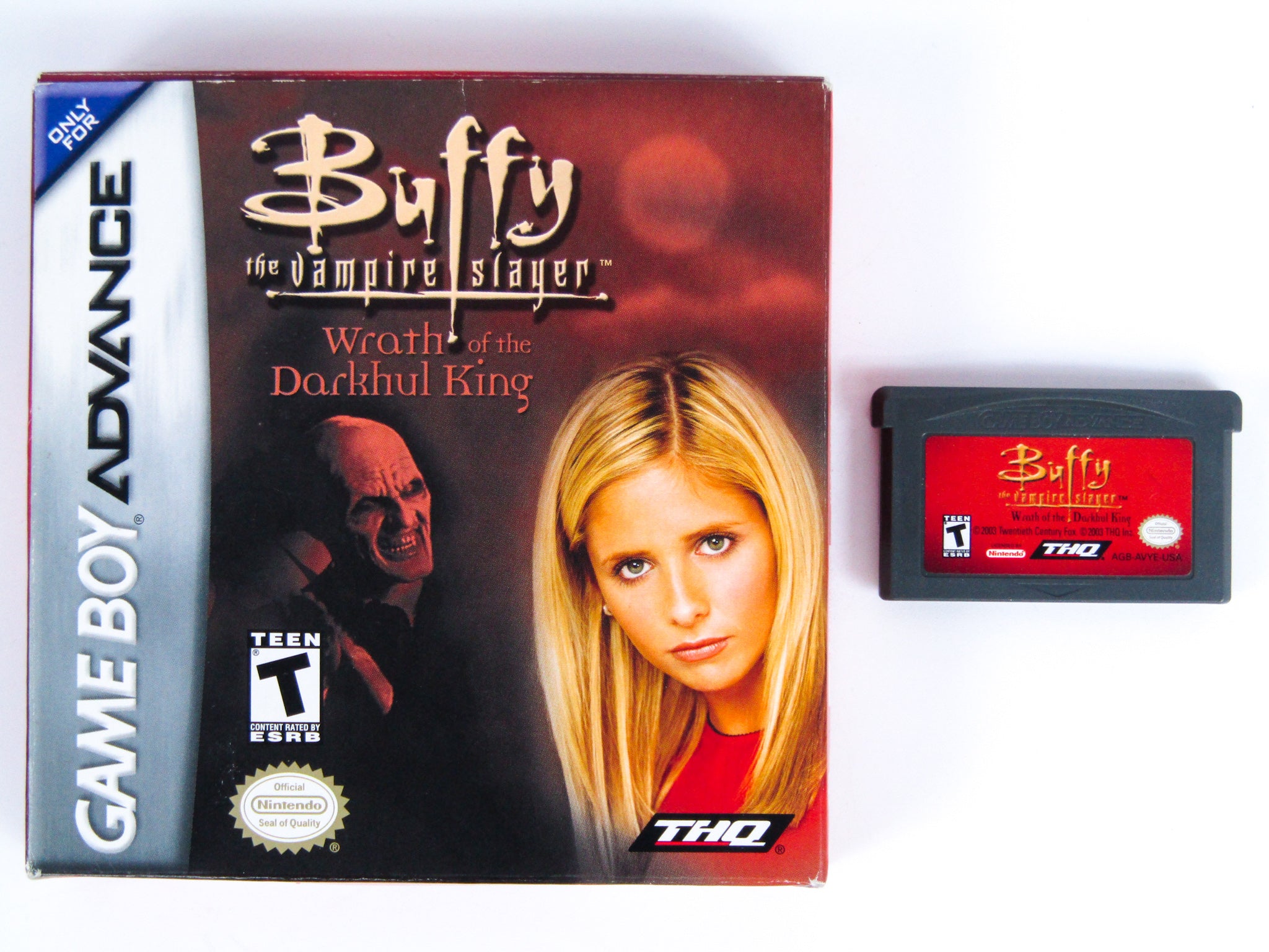 Buffy The Vampire Slayer Wrath Of The Darkhul King (Nintendo Game Boy ...