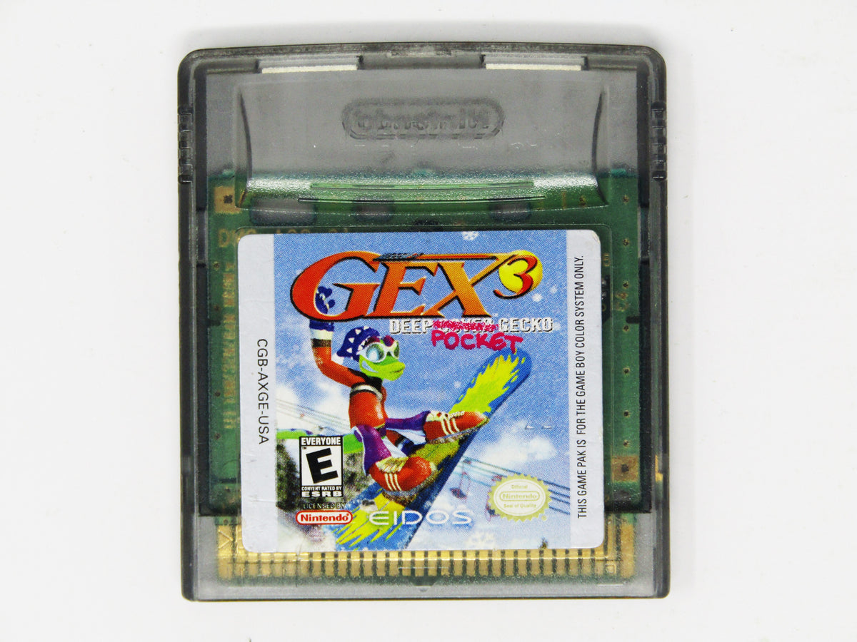 Gex 3: Deep Pocket Gecko (Nintendo Game Boy Color / GBC) – Retro MTL