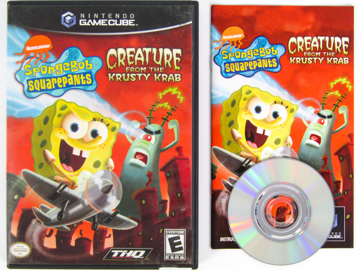 SpongeBob SquarePants Creature From Krusty Krab (Nintendo Gamecube ...