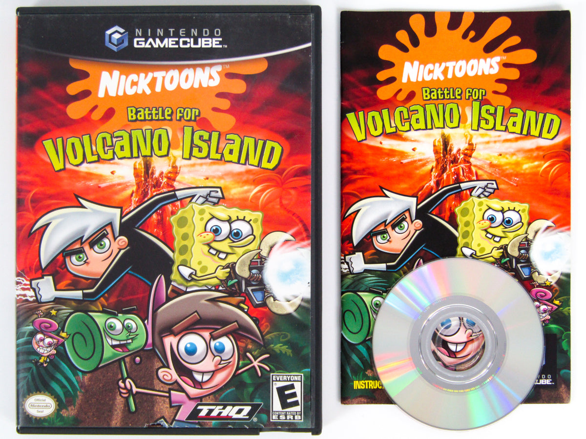 Nicktoons: Battle For Volcano Island (Nintendo Gamecube) – Retro MTL