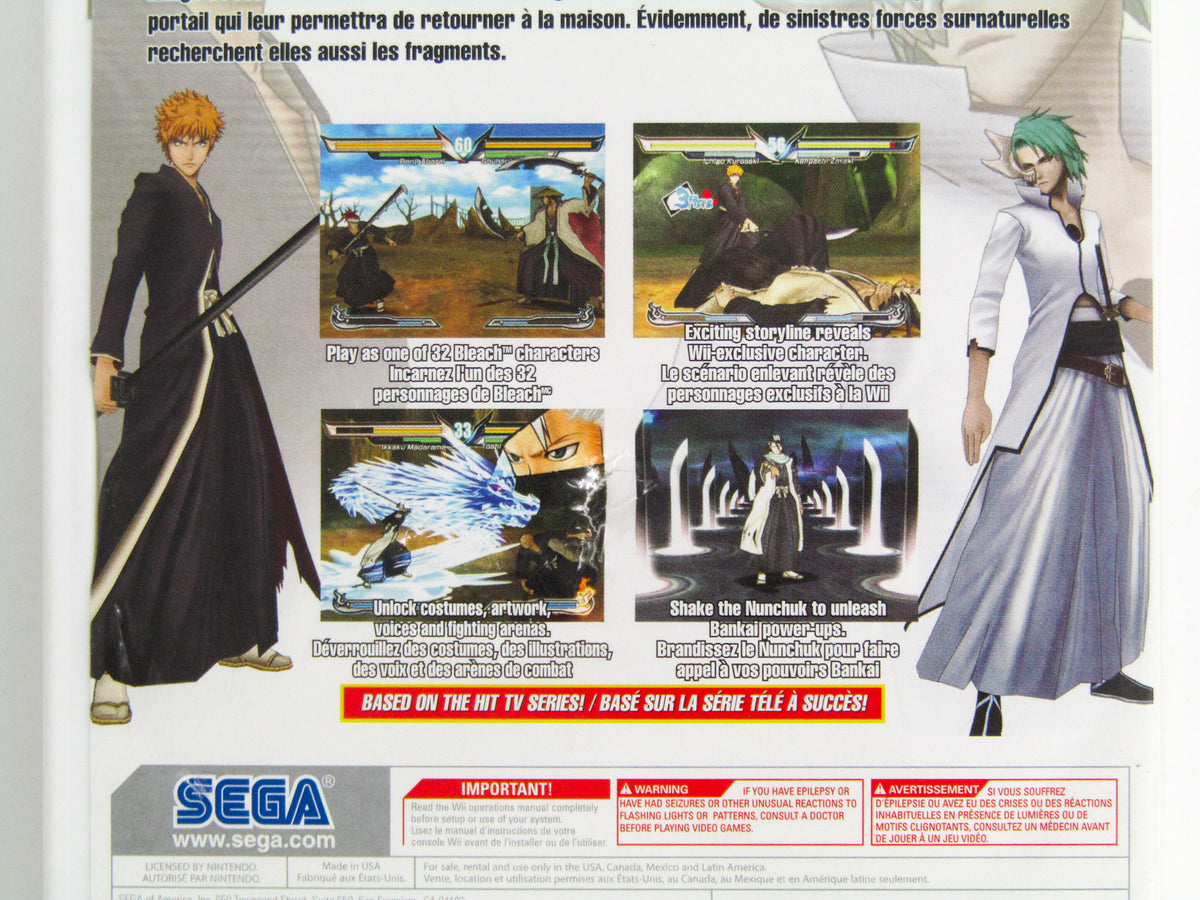 Bleach Shattered Blade (Nintendo Wii) – Retro MTL