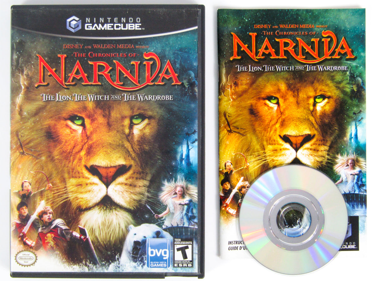Chronicles Of Narnia Lion Witch And The Wardrobe (Nintendo GameCube ...
