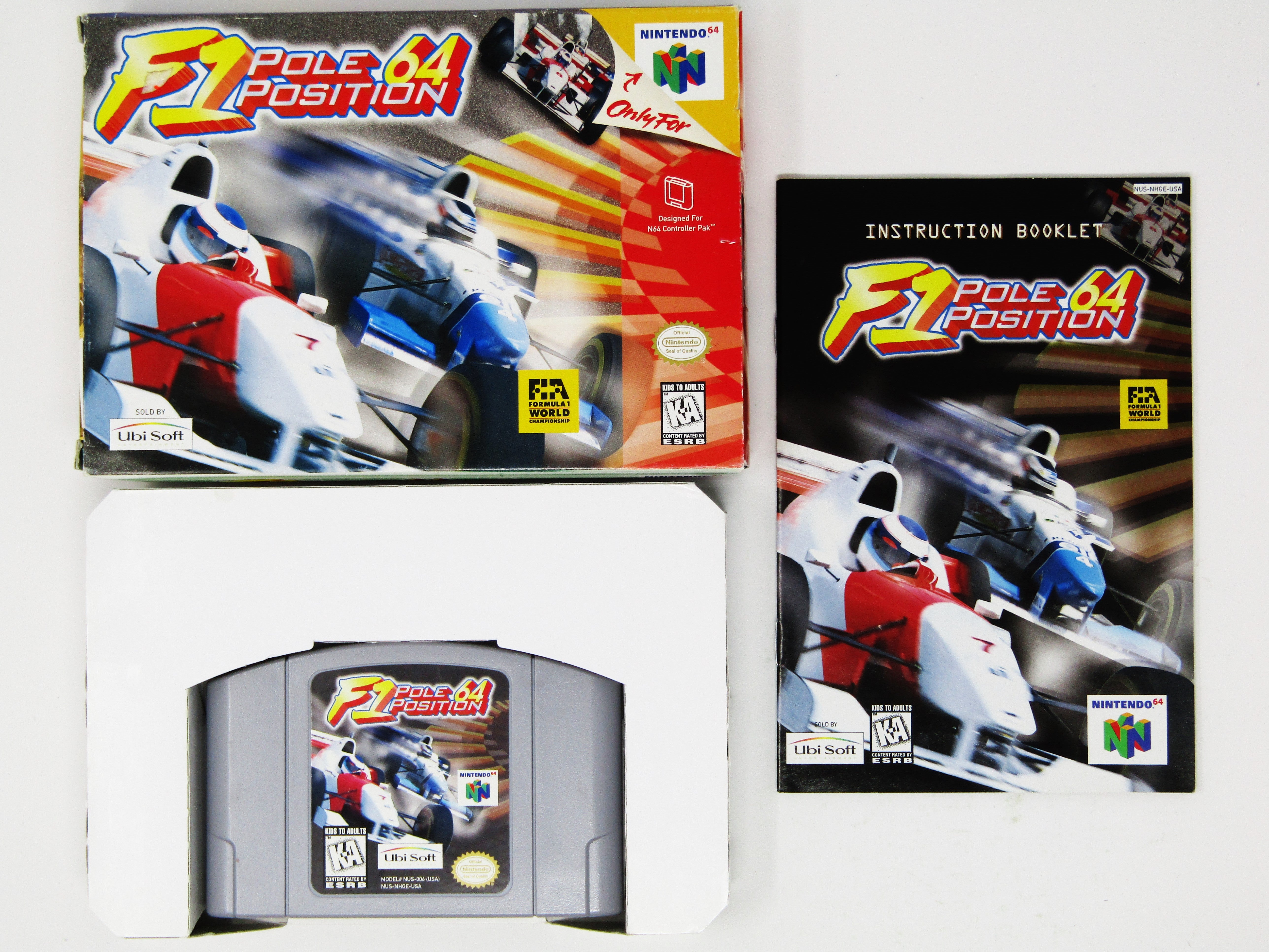 F1 Pole Position 64 (Nintendo 64 / N64) – Retro MTL