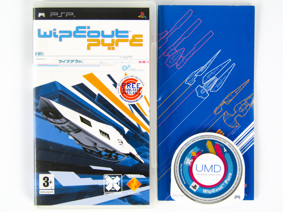 Wipeout Pure [PAL] (Playstation Portable / PSP) – Retro MTL