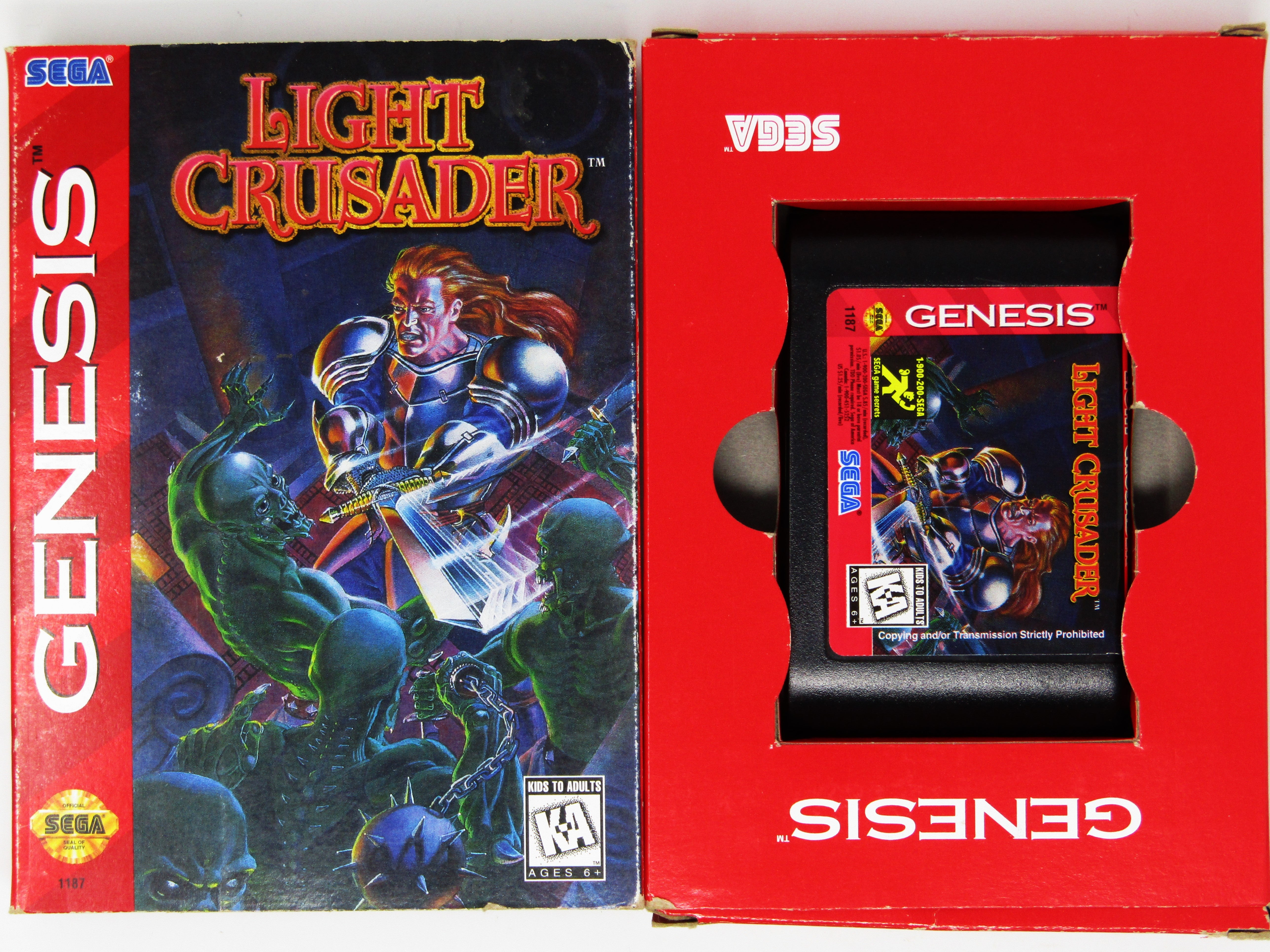 Light Crusader [Cardboard Box] (Sega Genesis) – Retro MTL