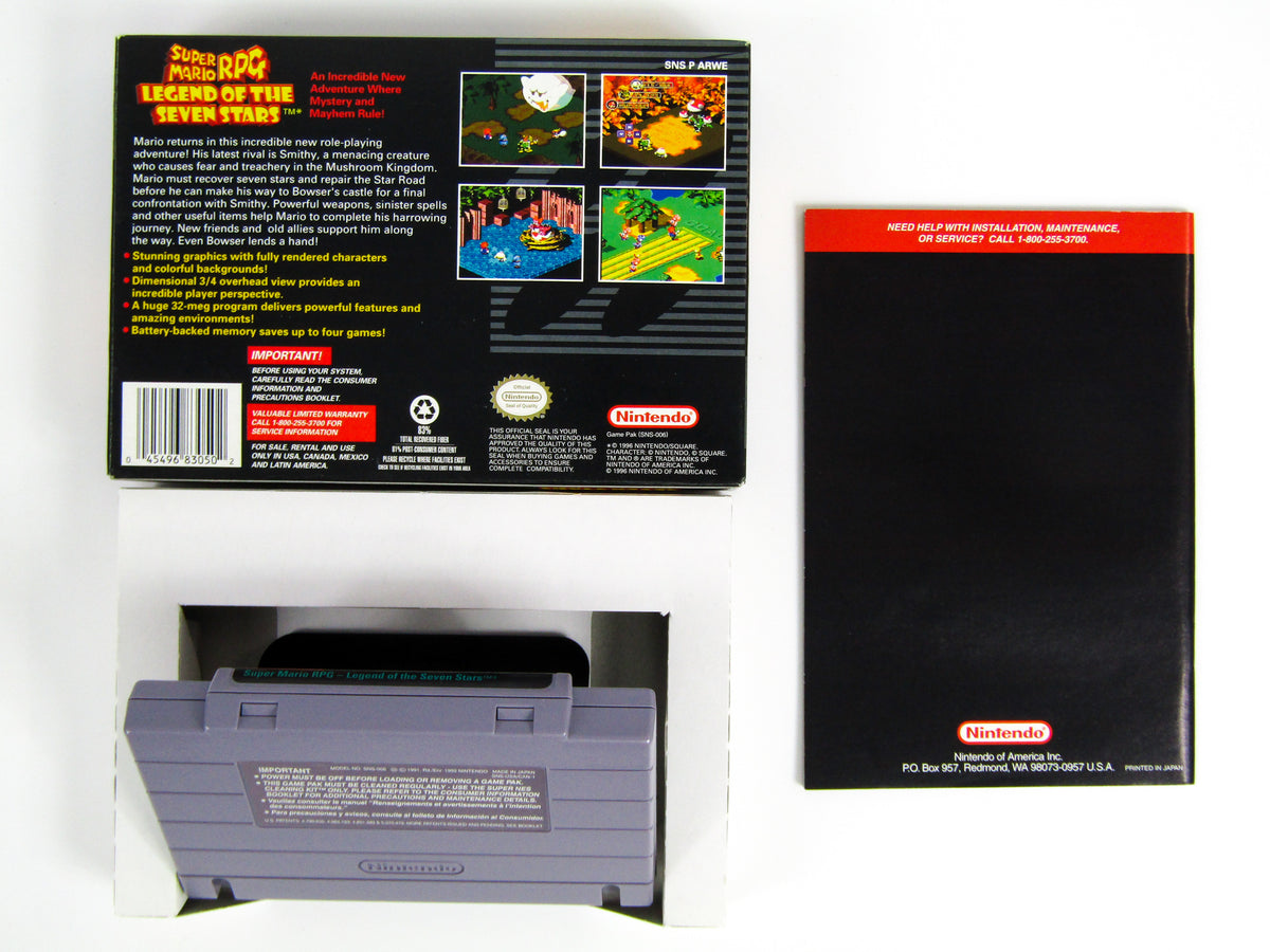 Super Mario RPG (Super Nintendo / SNES) – Retro MTL