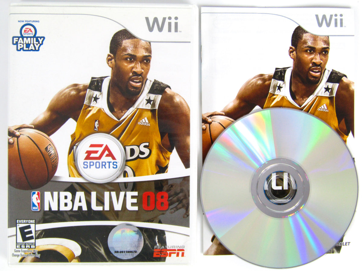 NBA Live 2008 (Nintendo Wii) – Retro MTL