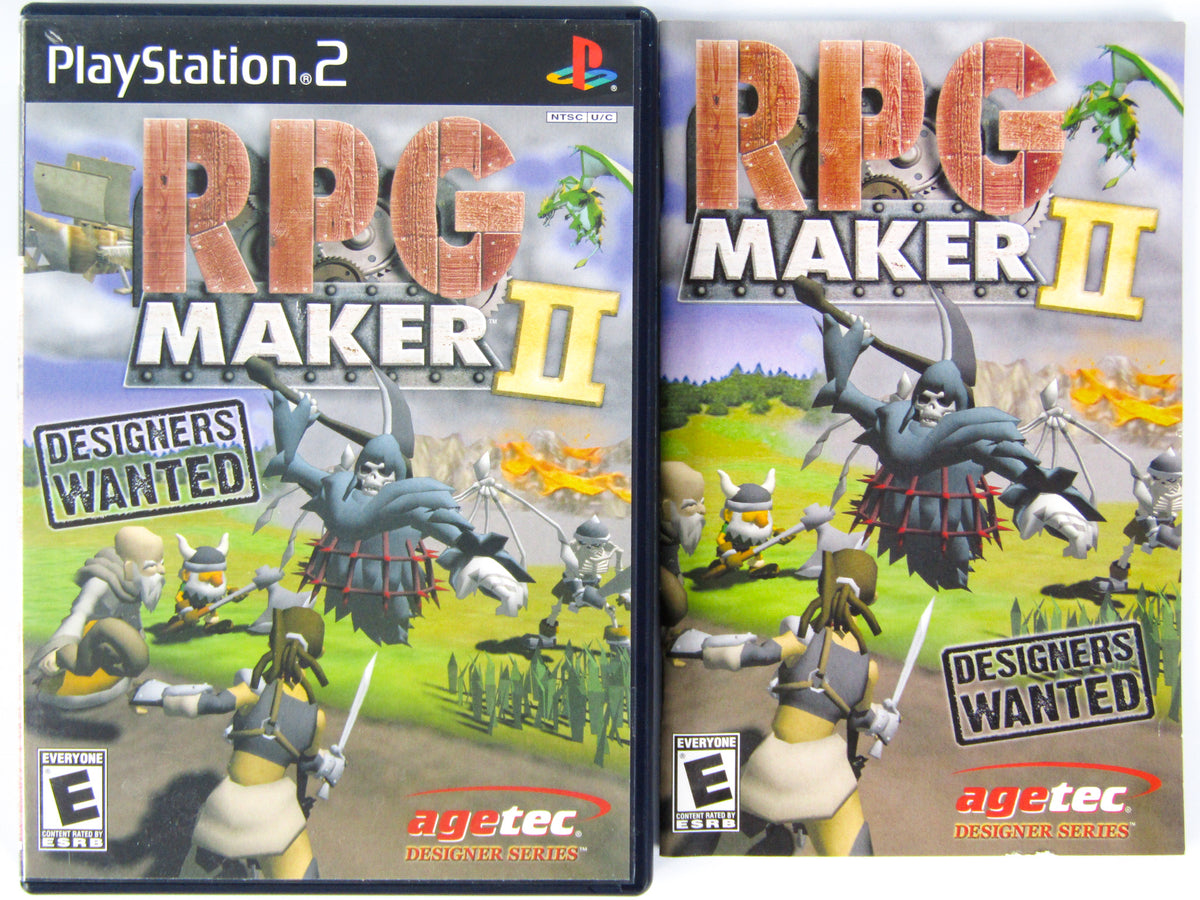 RPG Maker 2 (PlayStation 2 / PS2) – Retro MTL