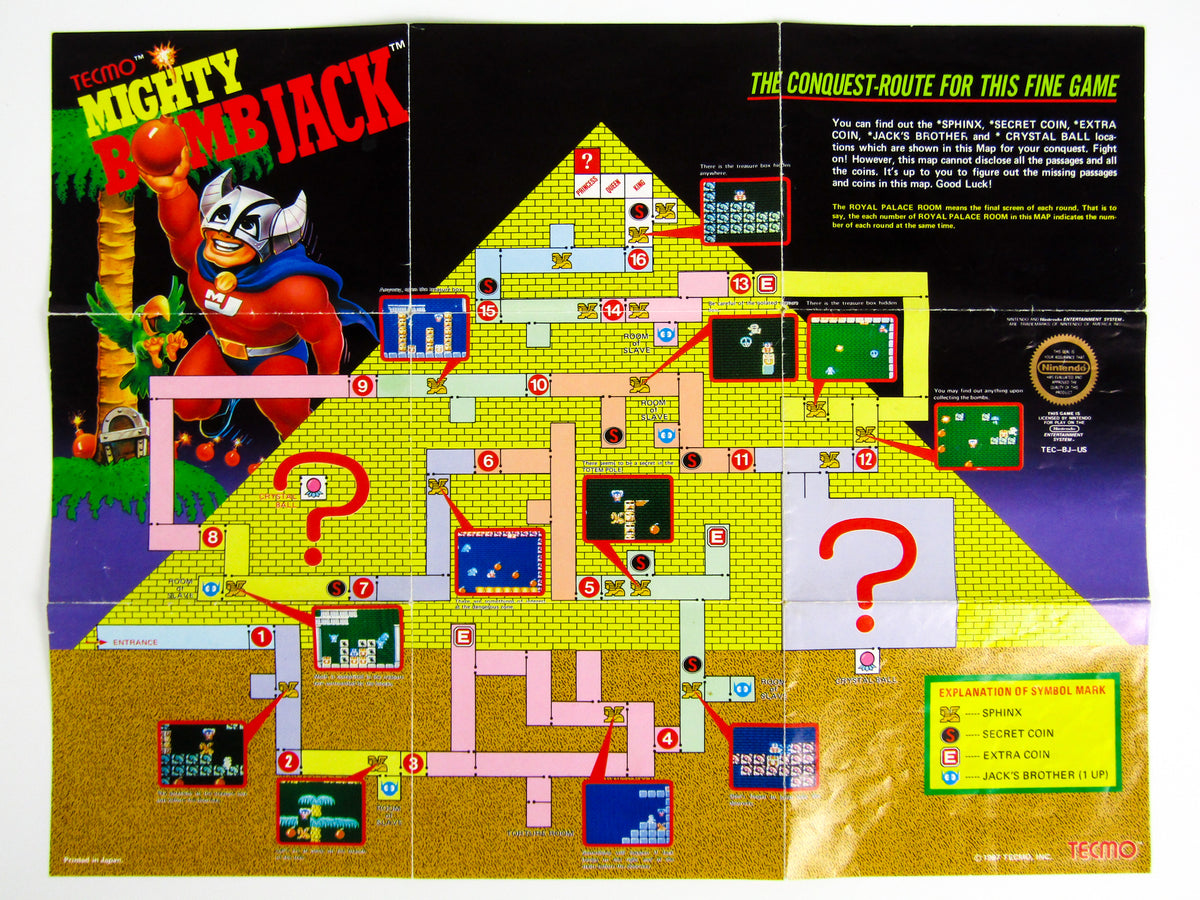 Mighty Bomb Jack [5 Screw] (Nintendo / NES) – Retro MTL