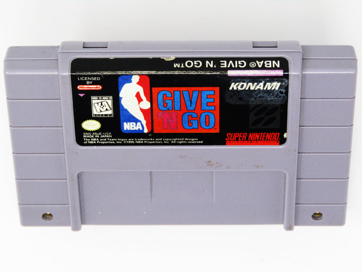 NBA Give 'N Go (Super Nintendo / SNES) – Retro MTL