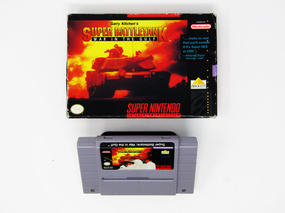 Super Battletank: War in the Gulf (Super Nintendo / SNES) – Retro MTL