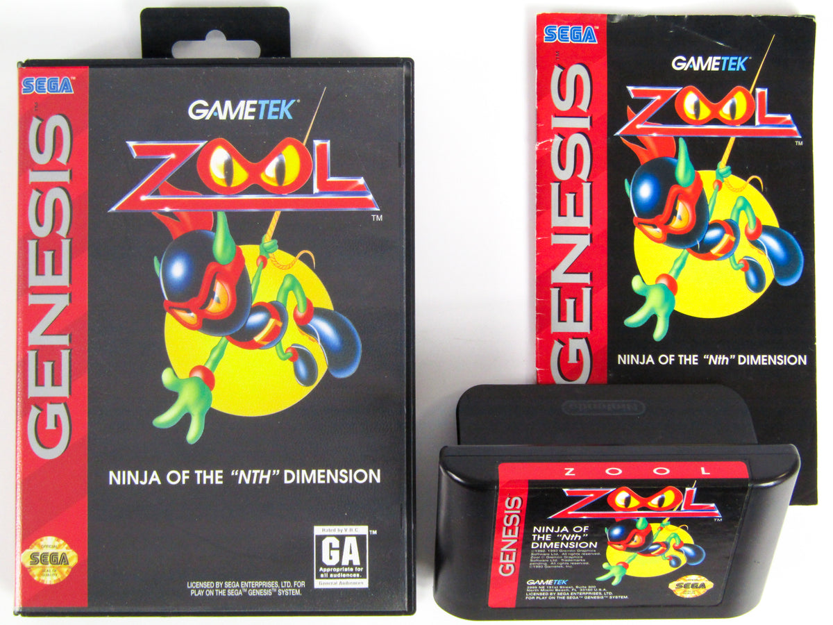 Zool Ninja Of The Nth Dimension (Sega Genesis) – RetroMTL