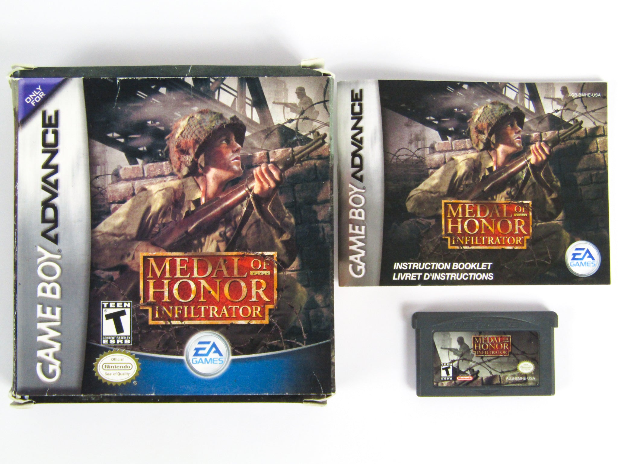 Medal of Honor Infiltrator (Nintendo Game Boy Advance / GBA) – Retro MTL