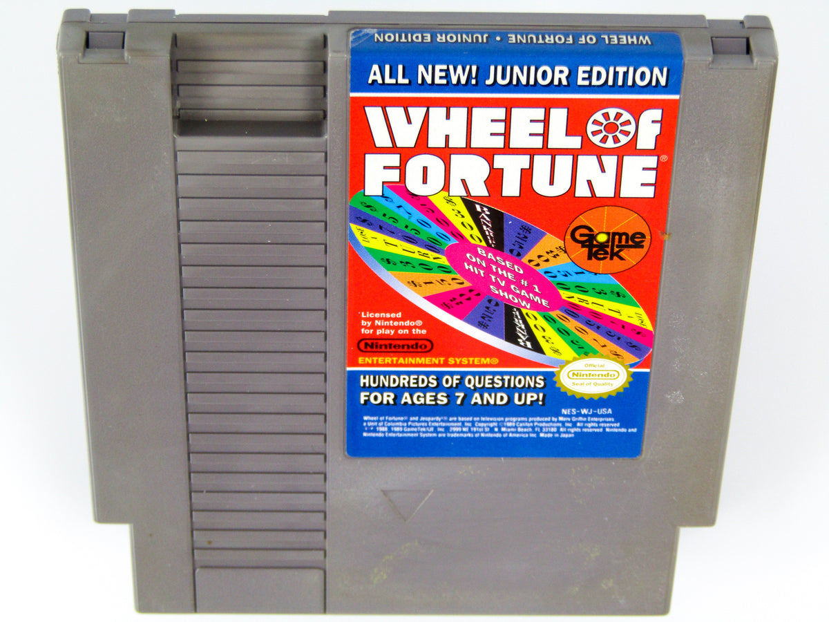 Wheel Of Fortune Junior Edition (Nintendo / NES) – Retro MTL
